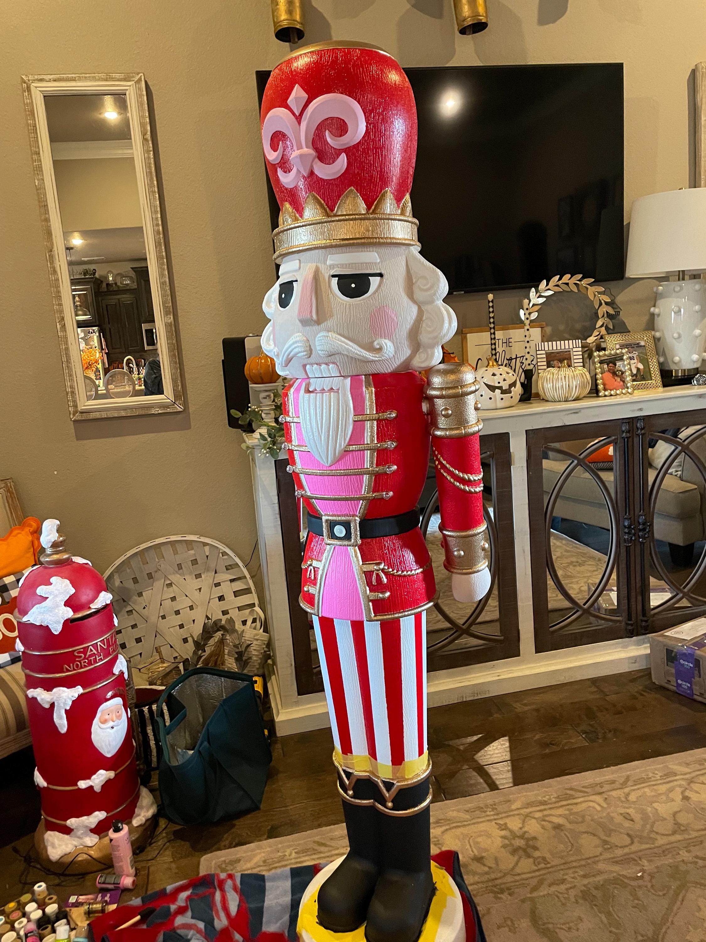 6 Foot Painted Nutracker - Etsy