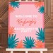 Template Tulum Bachelorette SIGN Party Template Tulum Mexico Themed ...