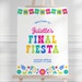 Final Fiesta Bachelorette Party Welcome Sign Template Bachelorette ...