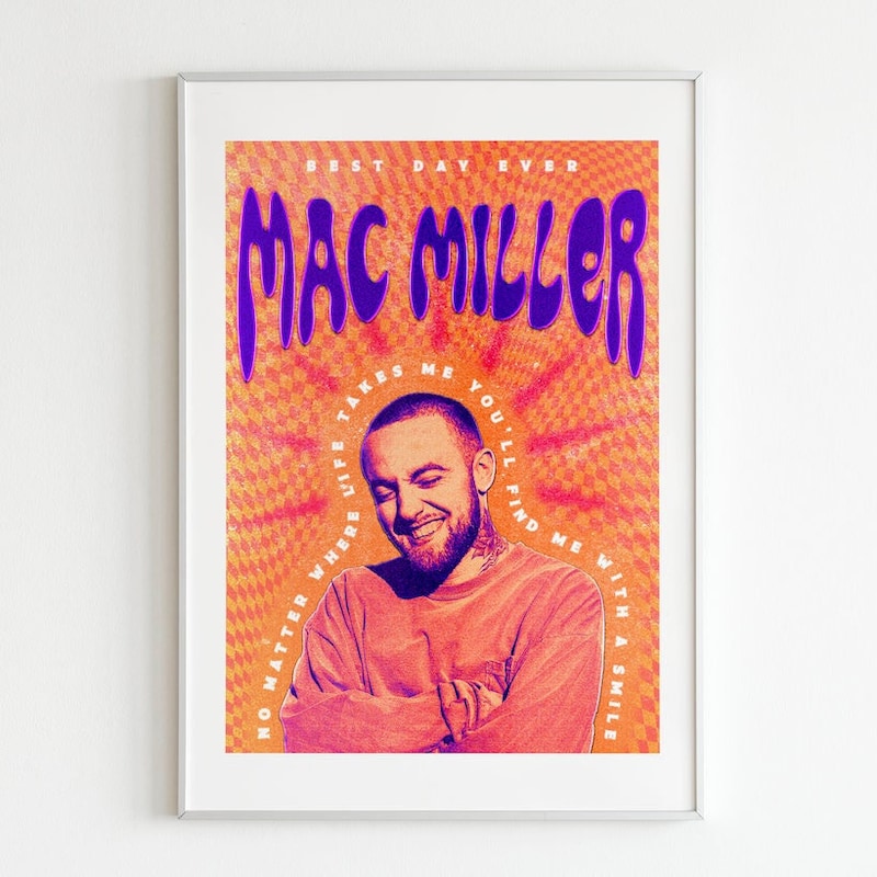 Mac Miller Poster - Etsy