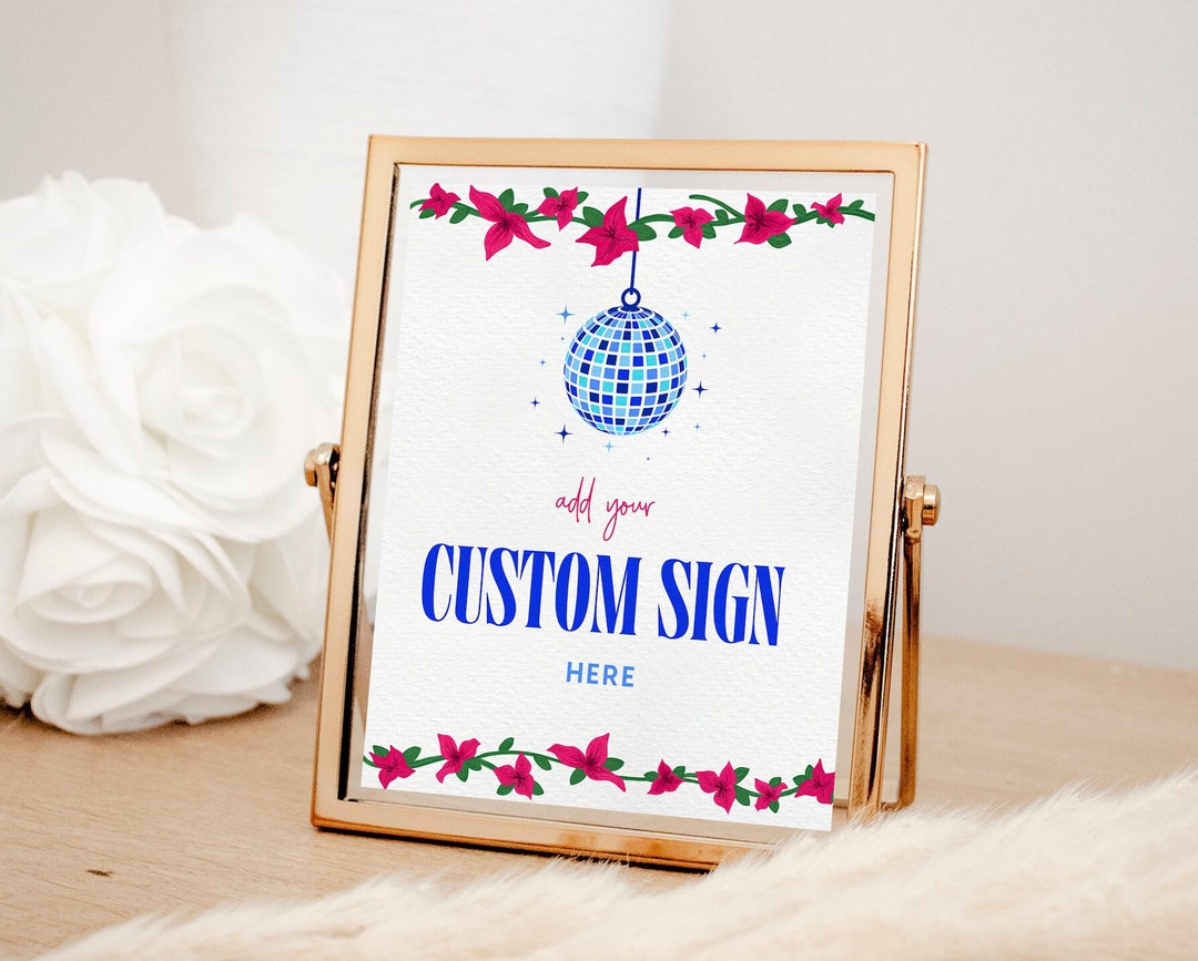 Mamma Mia Bachelorette Party Custom Sign Bachelorette Weekend ...