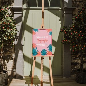 Template Tulum Bachelorette SIGN Party Template Tulum Mexico Themed ...