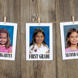 Childhood Milestones Template Graduation Party Decor Graduation ...