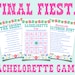 Six Final Fiesta Bachelorette Party Games Template Bachelorette Weekend ...
