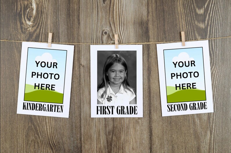 Childhood Milestones Template Graduation Party Decor - Etsy