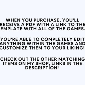 Last Splash GAMES Bachelorette Party Downloadable TEMPLATE Bach Weekend ...