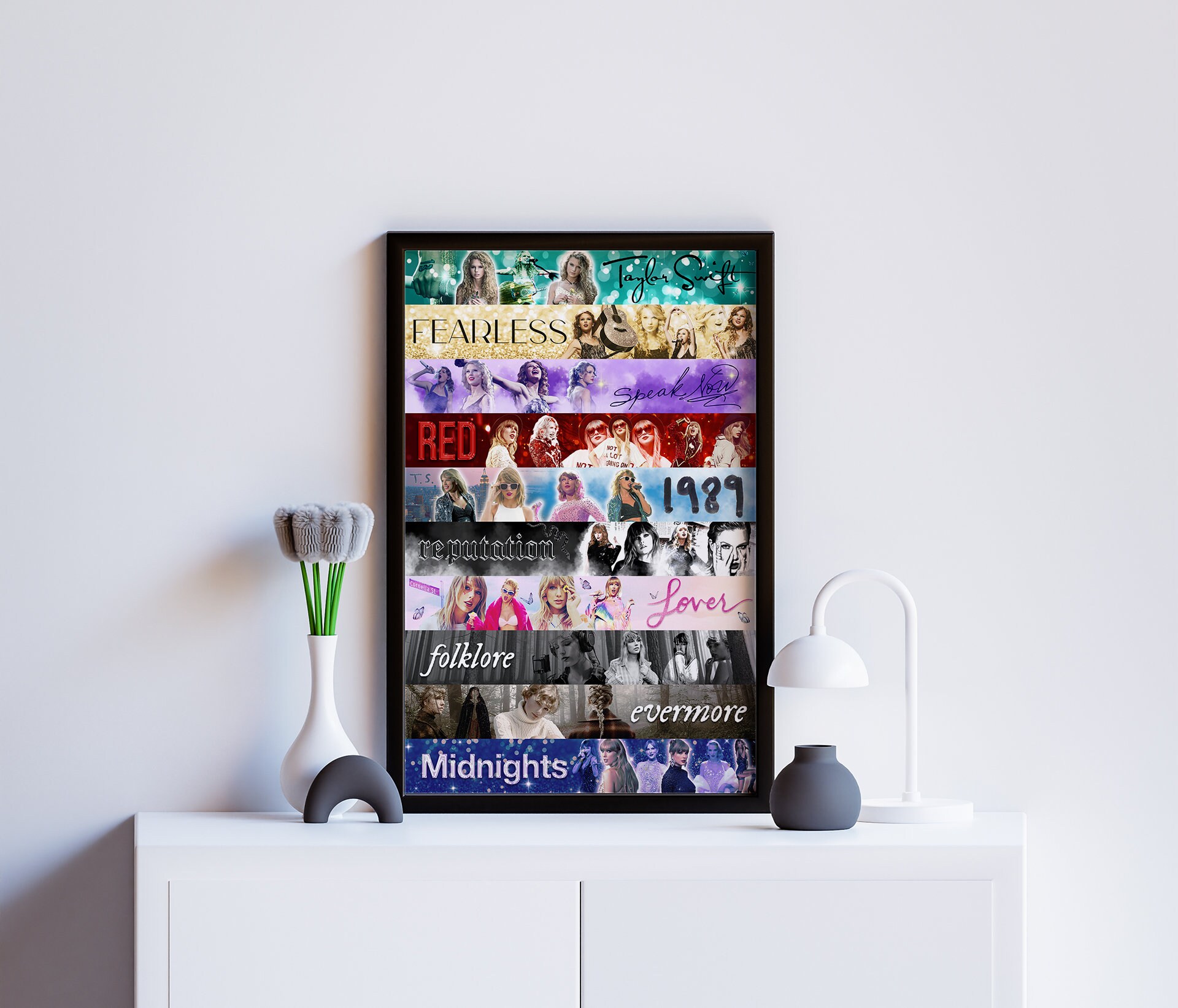 Taylor The Eras Tour Poster Taylor Concert Merch The Eras Tour Merch ...