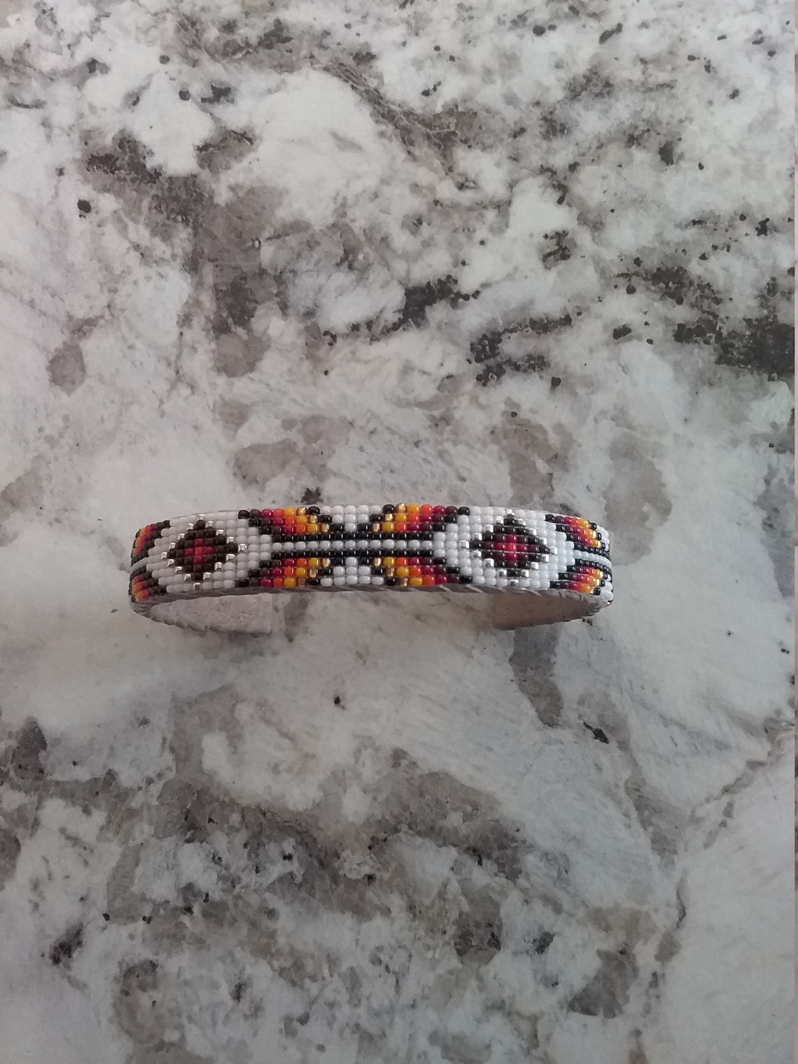 Native American Beaded Bracelet - Etsy