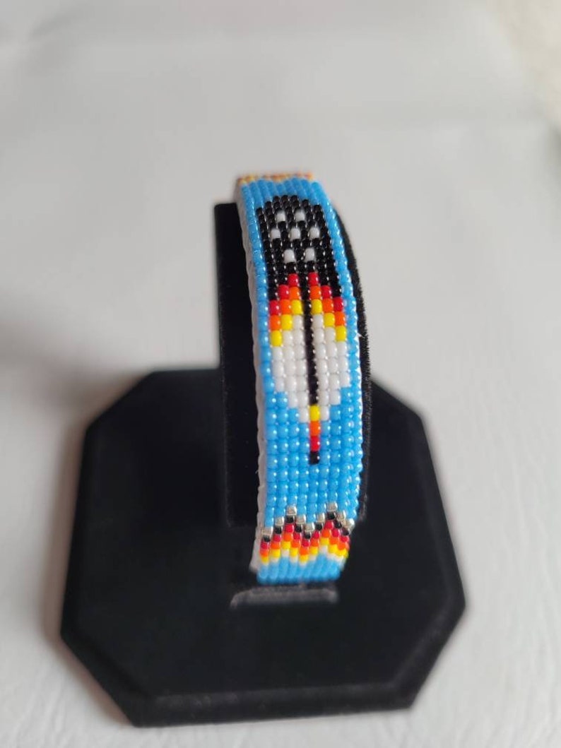 Native American Beaded Bracelet - Etsy
