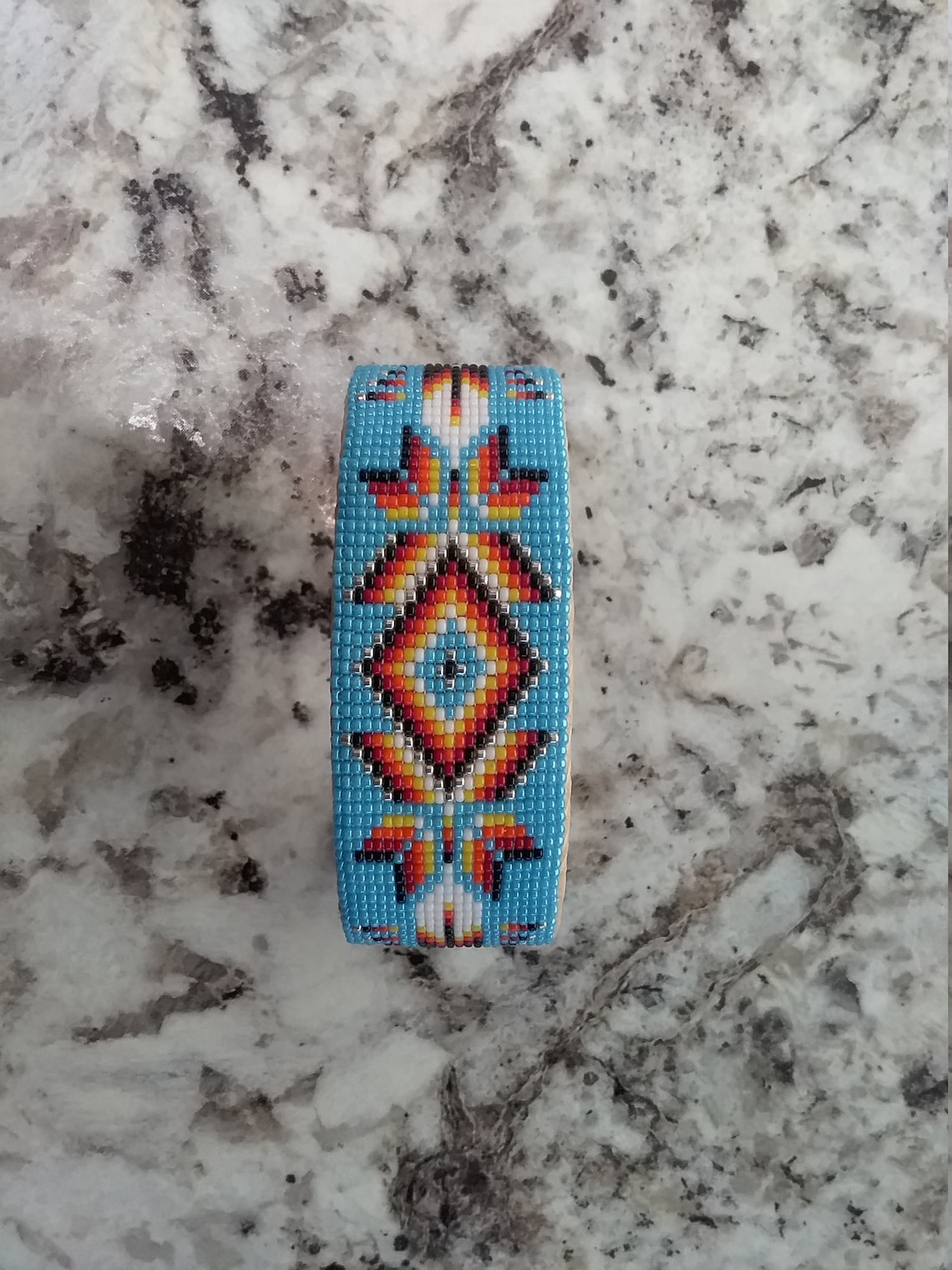 Native American Beaded Bracelet - Etsy
