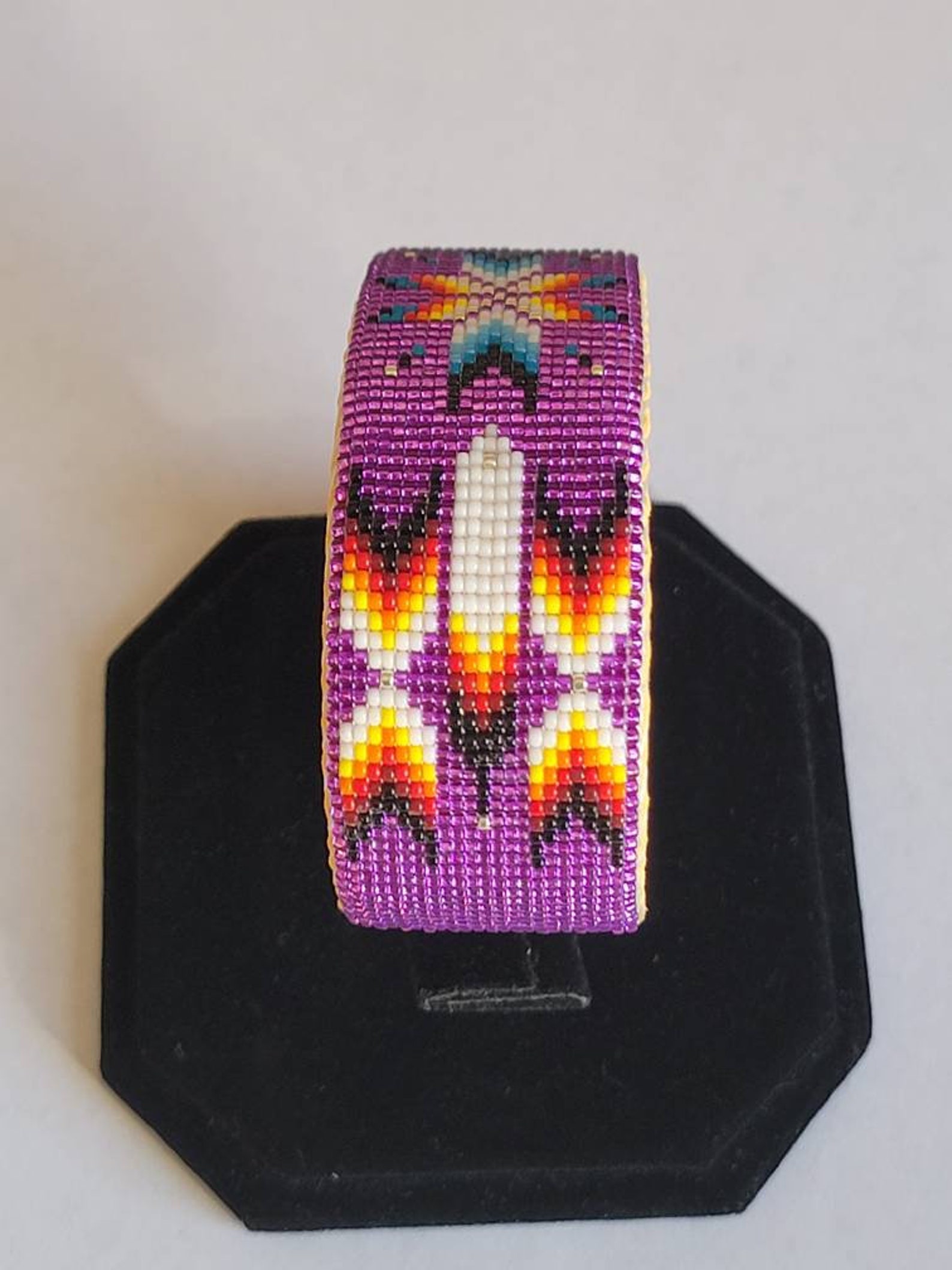Native American Beaded Bracelet - Etsy