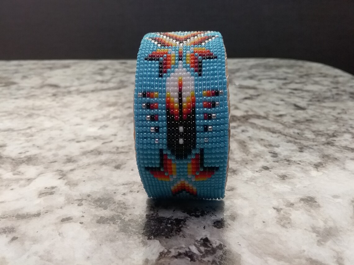 Native American Beaded Bracelet - Etsy