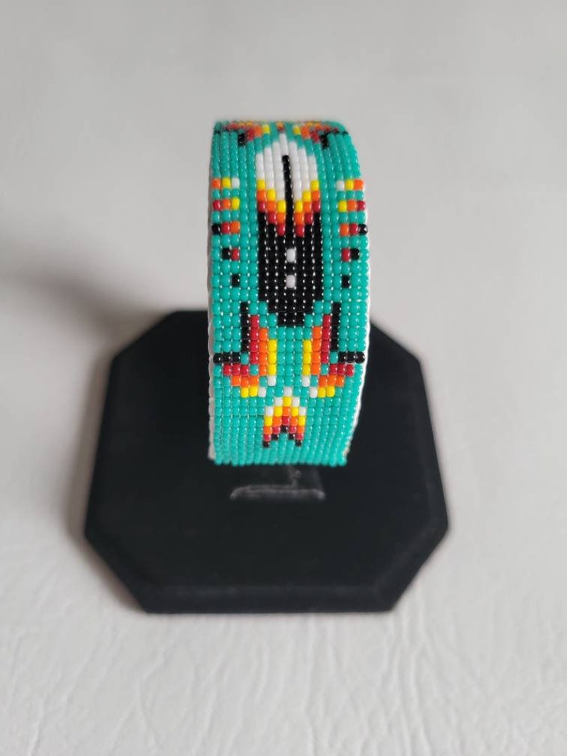 Native American Beaded Bracelet - Etsy