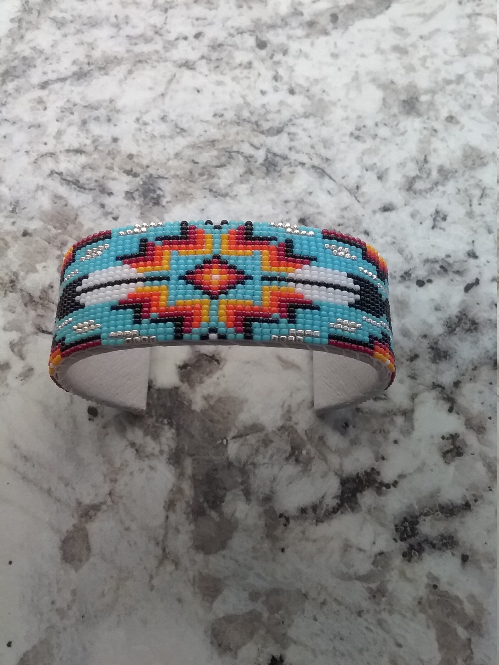 Native American Perlen Armband - Etsy.de