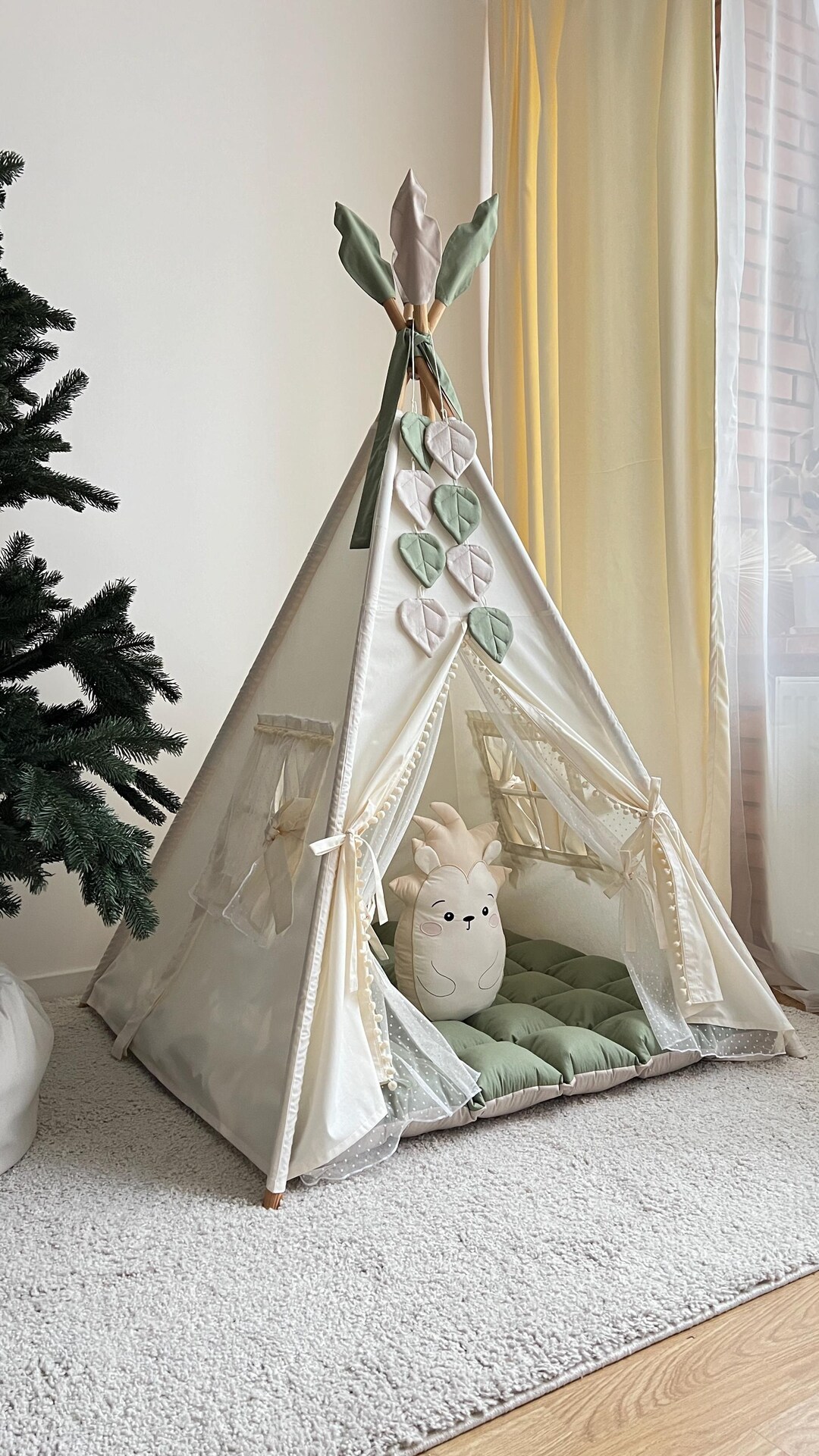 Teepees for Kids: Play Tent, Children Playhouse, Woodland Nursery Decor ...