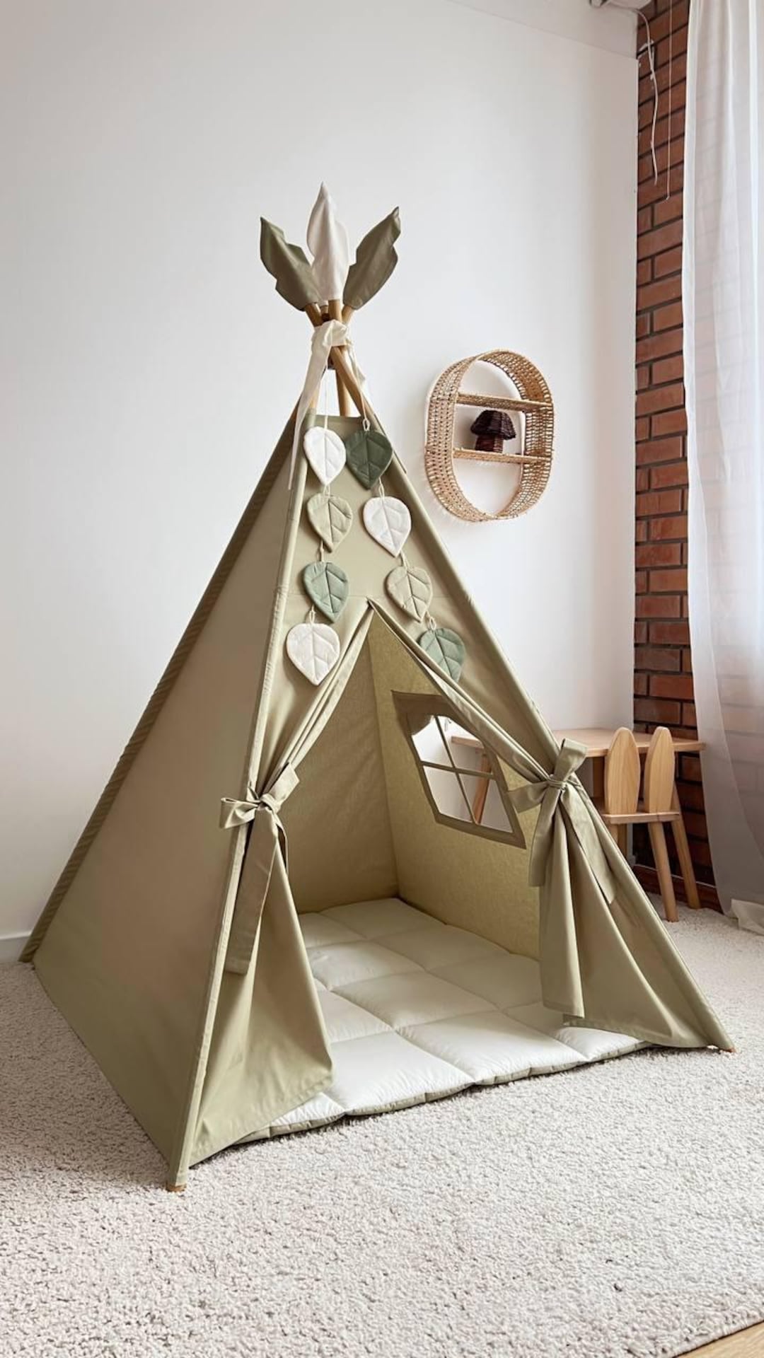 Teepees for Kids, Play Tent, Children Playhouse, Woodland Nursery Decor ...