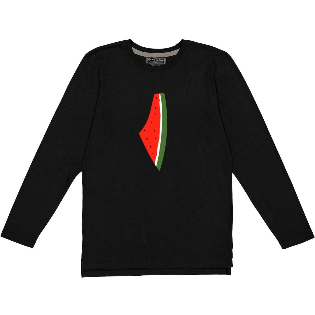 Freedom Melon Long Sleeve Tee - Etsy UK