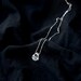Water Drop Sterling Silver Necklace - Etsy