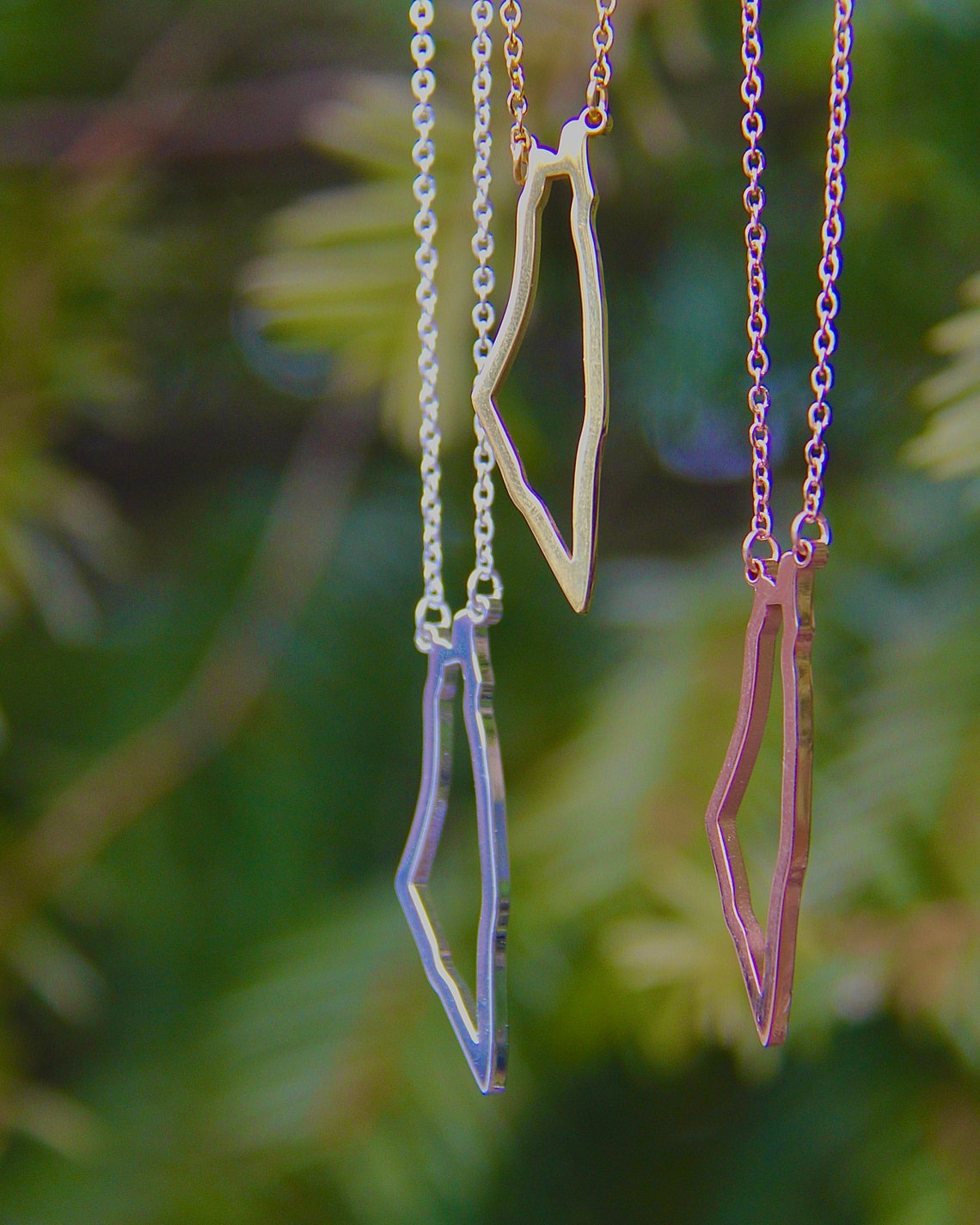 Palestine Necklace Rose Gold Silver Arab Jewelry Beautiful | Etsy