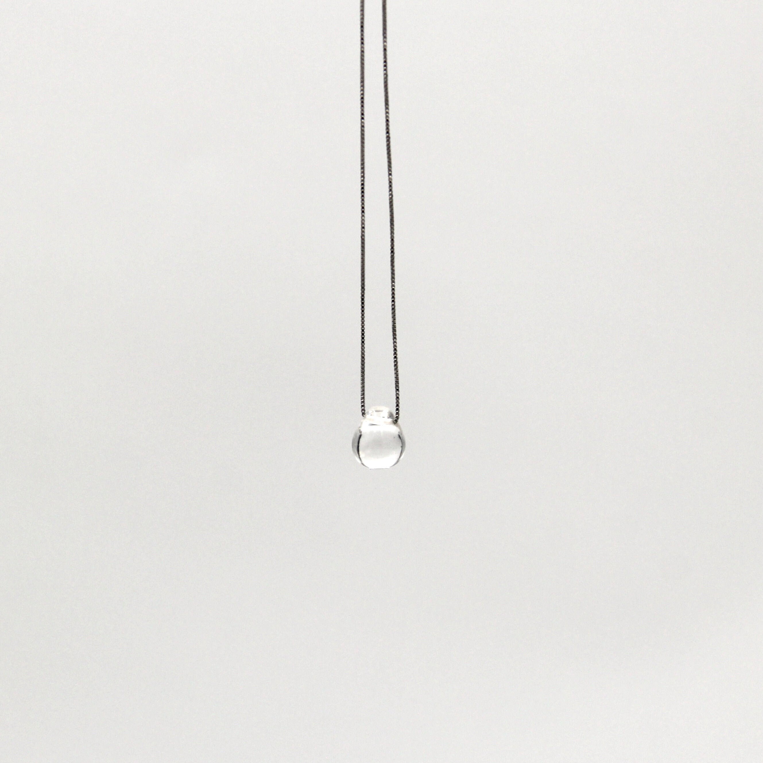 Water Drop Sterling Silver Necklace Every Purchase Provides - Etsy