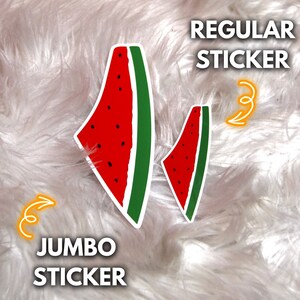 Freedom Melon Jumbo Sticker - Etsy