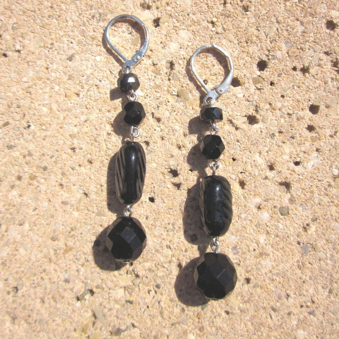 Four Pearl Long Widow Rings - Etsy