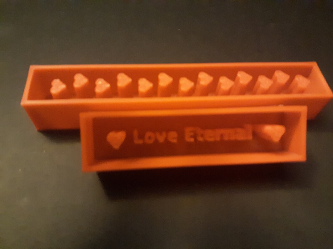 3d Printed Hearts & Love Penblanks - Etsy