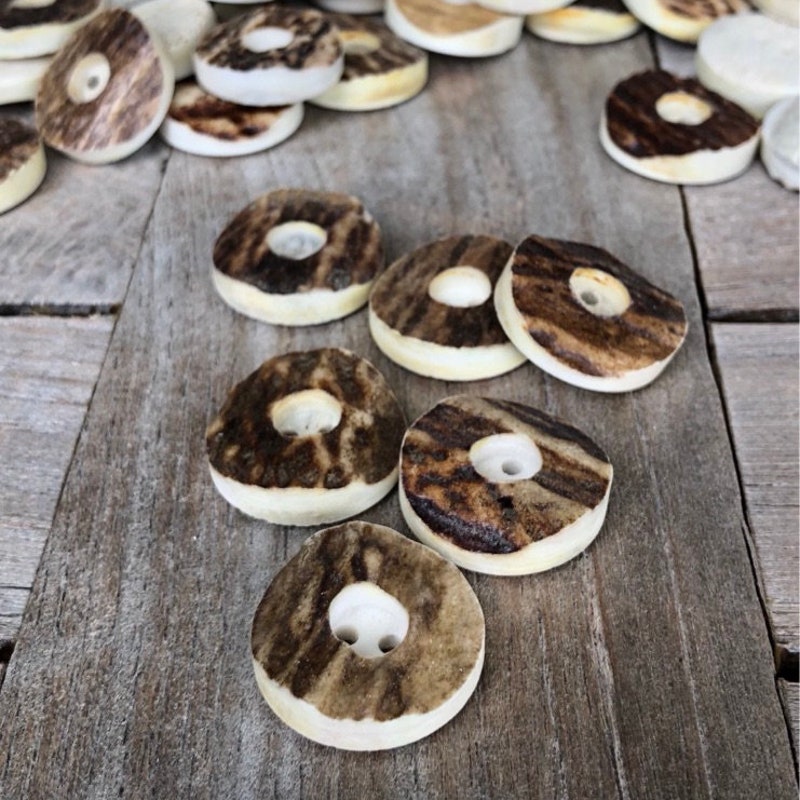 Horn Buttons 3 - Etsy