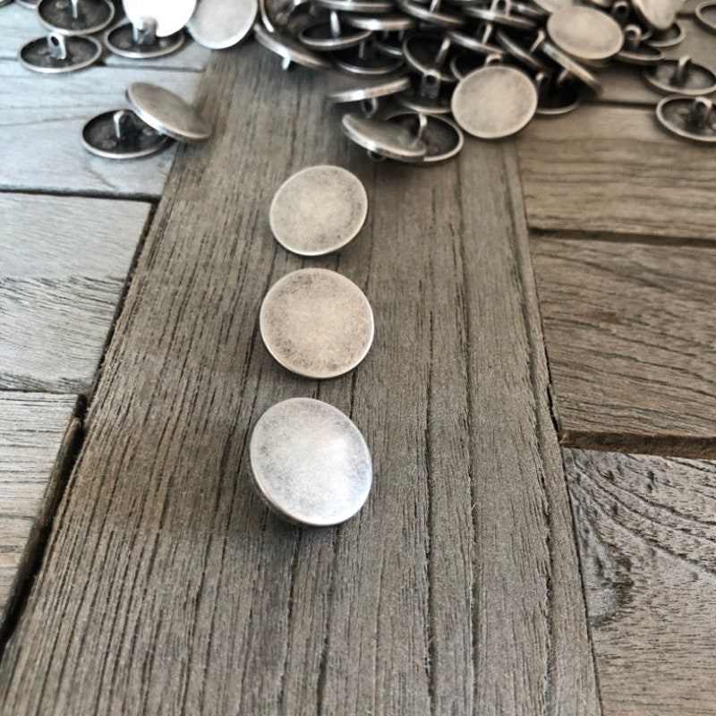 Pewter Buttons - Etsy