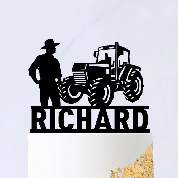 Country Cake Topper - Etsy