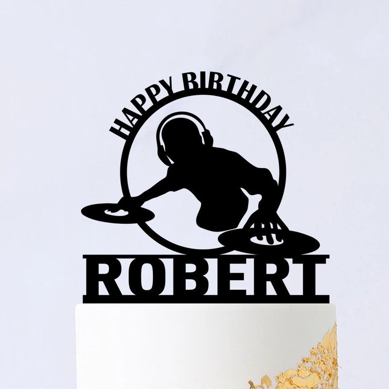 Music Cake Toppers - Etsy