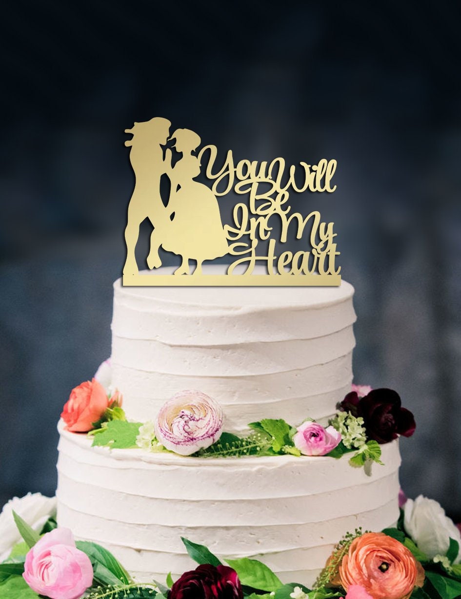 Tarzan and Jane Cake Topper, Disney Wedding Cake Topper, You Will Be in ...