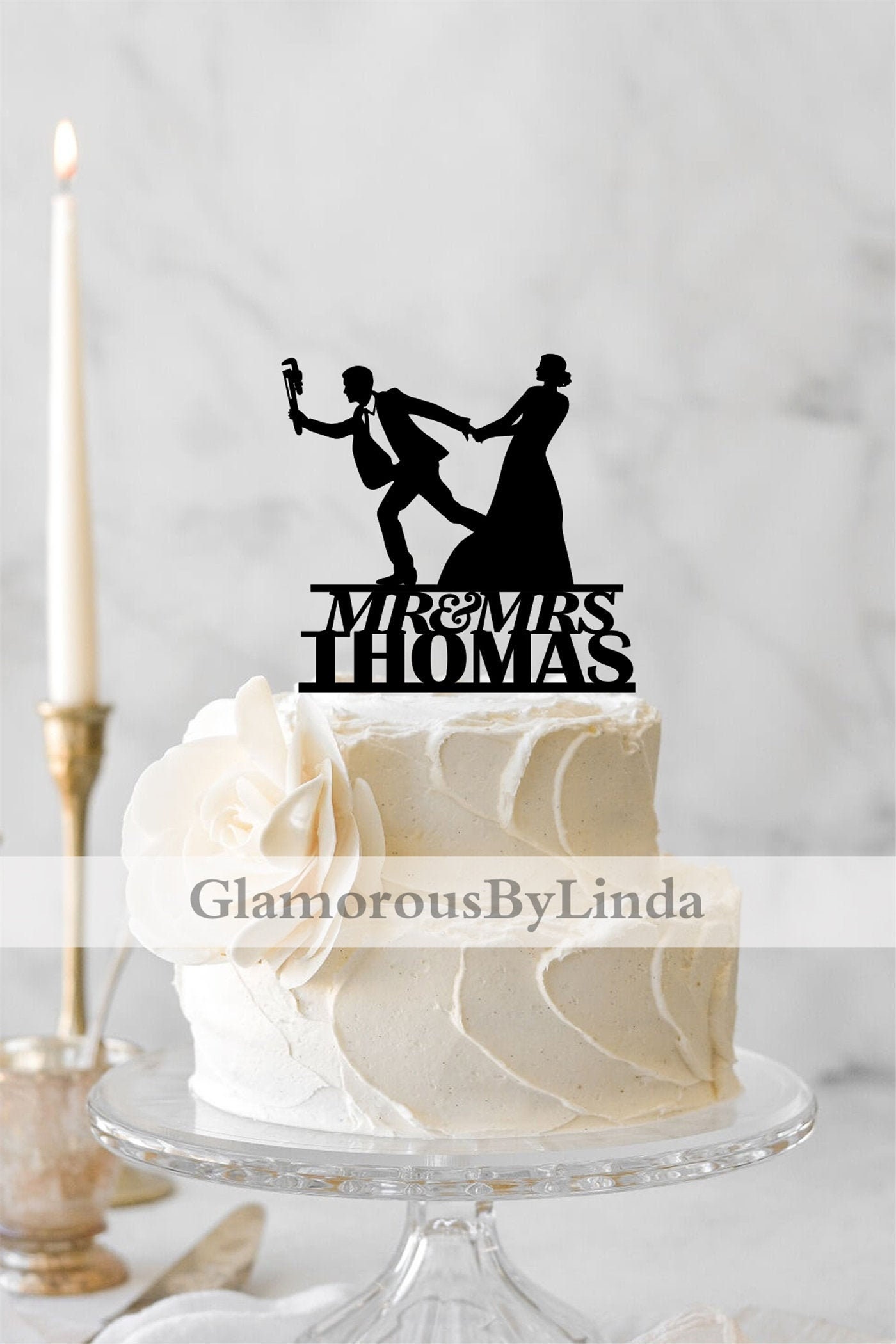 Plumber Wedding Cake Topper - Etsy Australia
