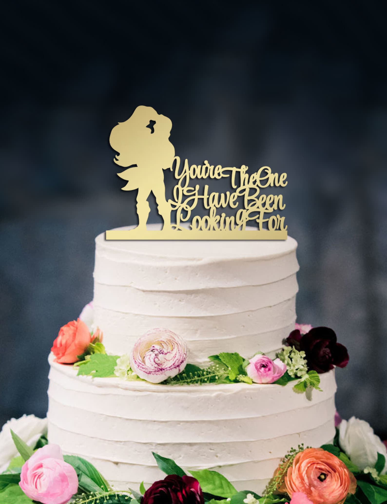 Ariel and Prince Eric Cake Topper Disney Wedding Cake Topper - Etsy