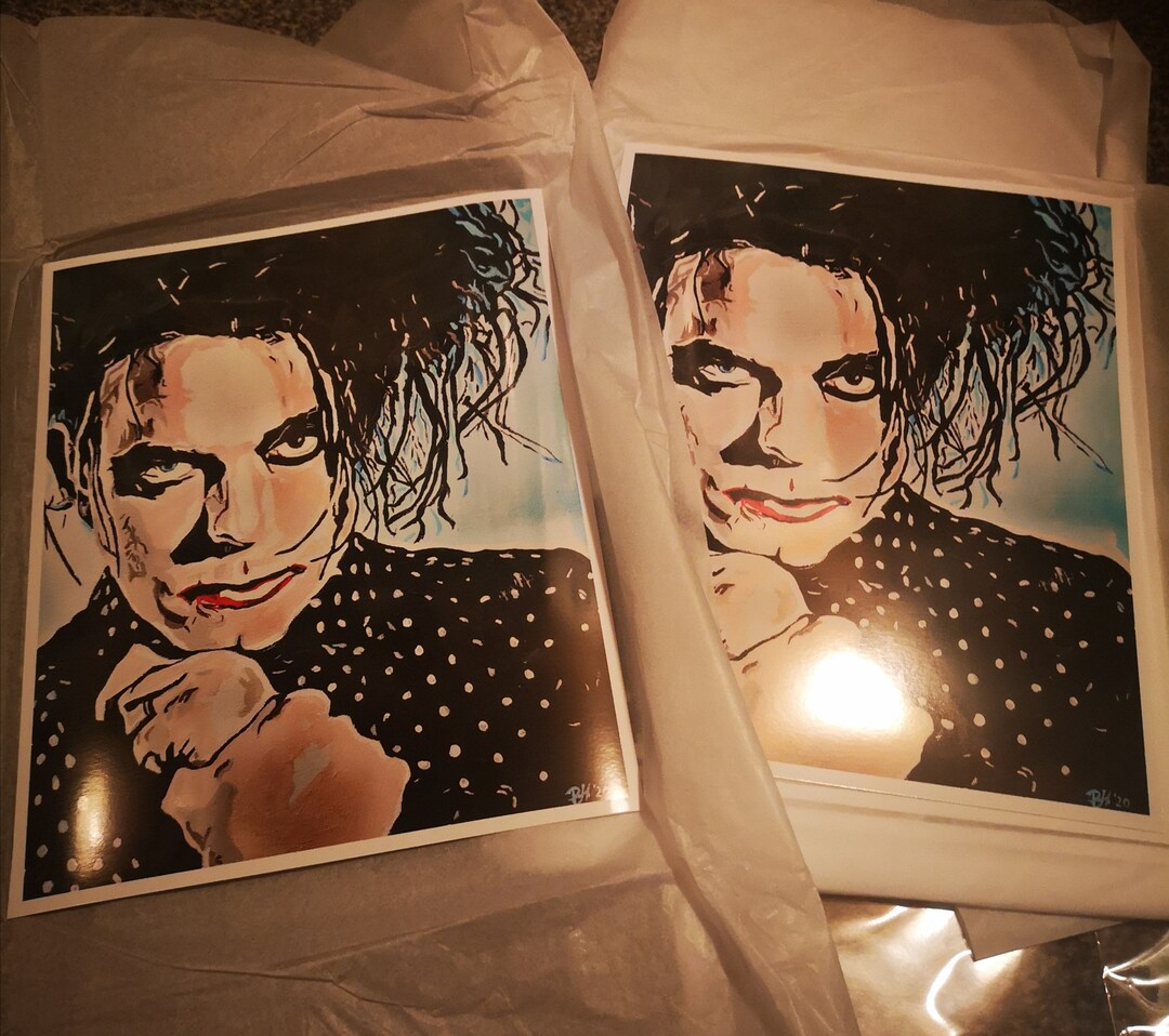 Impresión giclee de Robert Smith - Etsy España