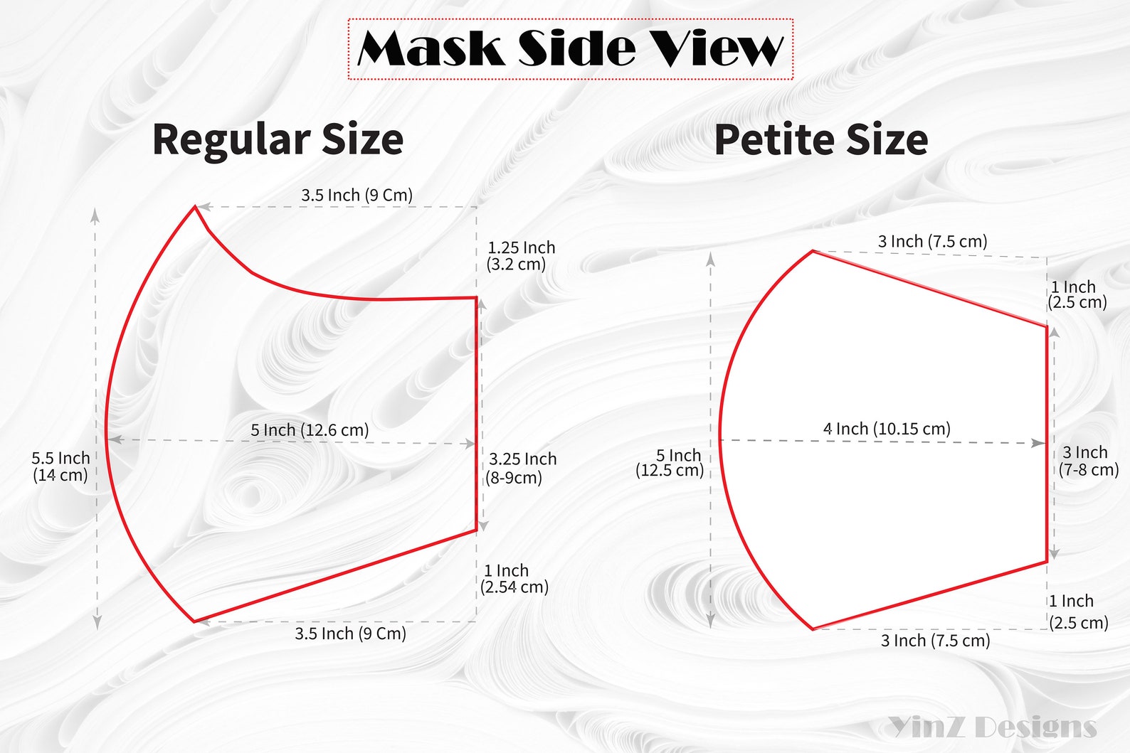 Plaid Fabric Face mask with filter Black & White 3 layers | Etsy