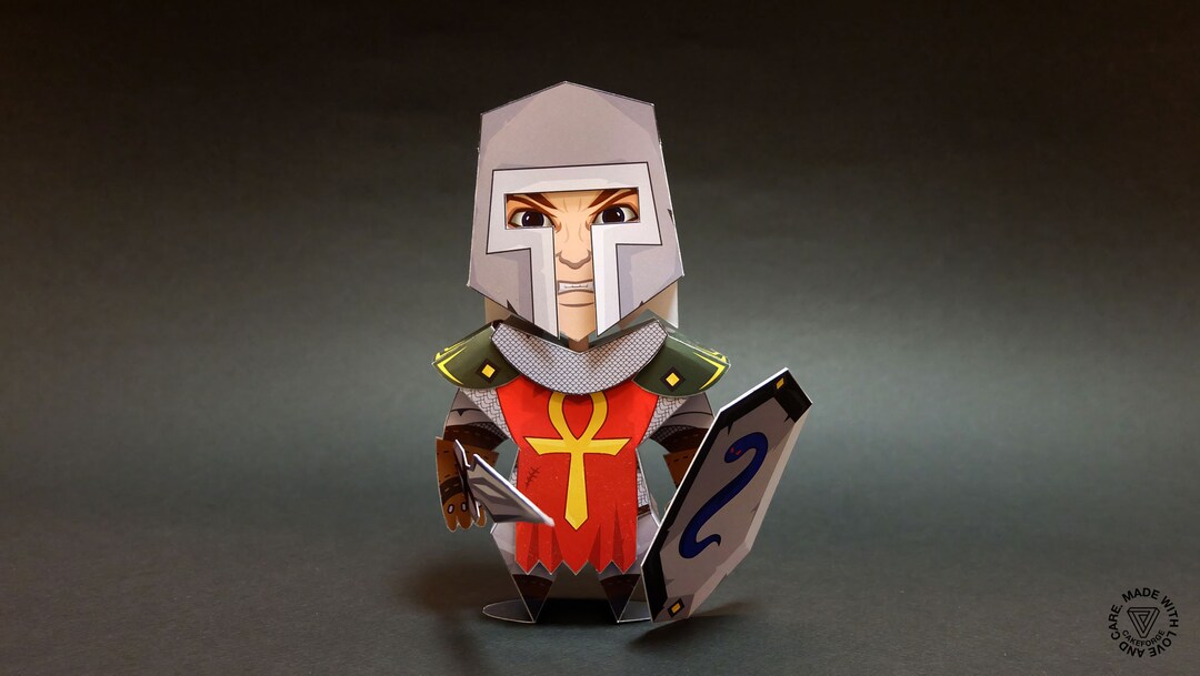 Set of 3 Ultima Papercraft Toys - Etsy