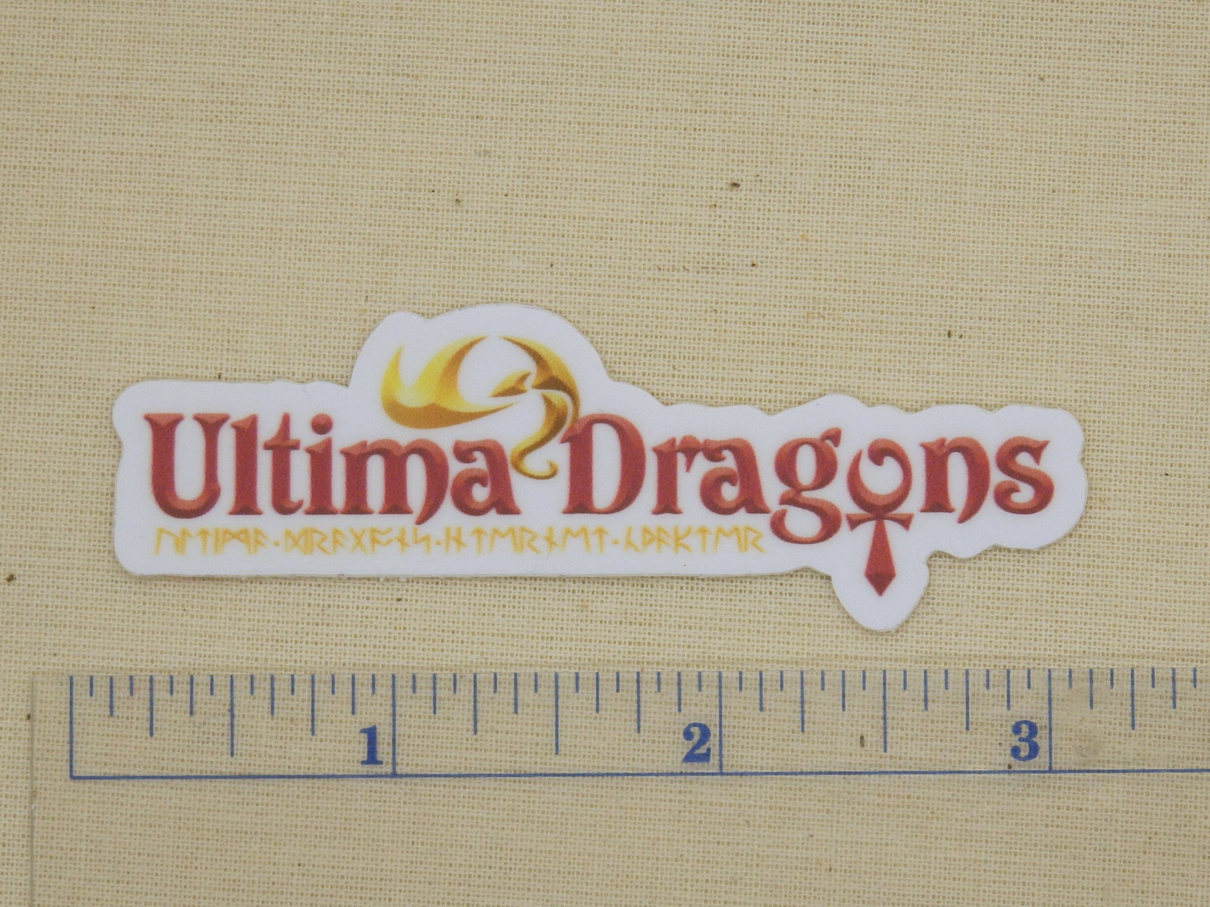 Ultima Dragons Logo Die-cut Sticker - Etsy