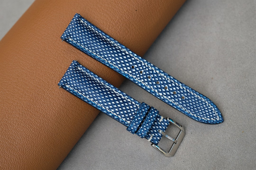 Snakeskin Watch Strap, Custom Watch Strap, Vintage Watch Strap, 26mm ...