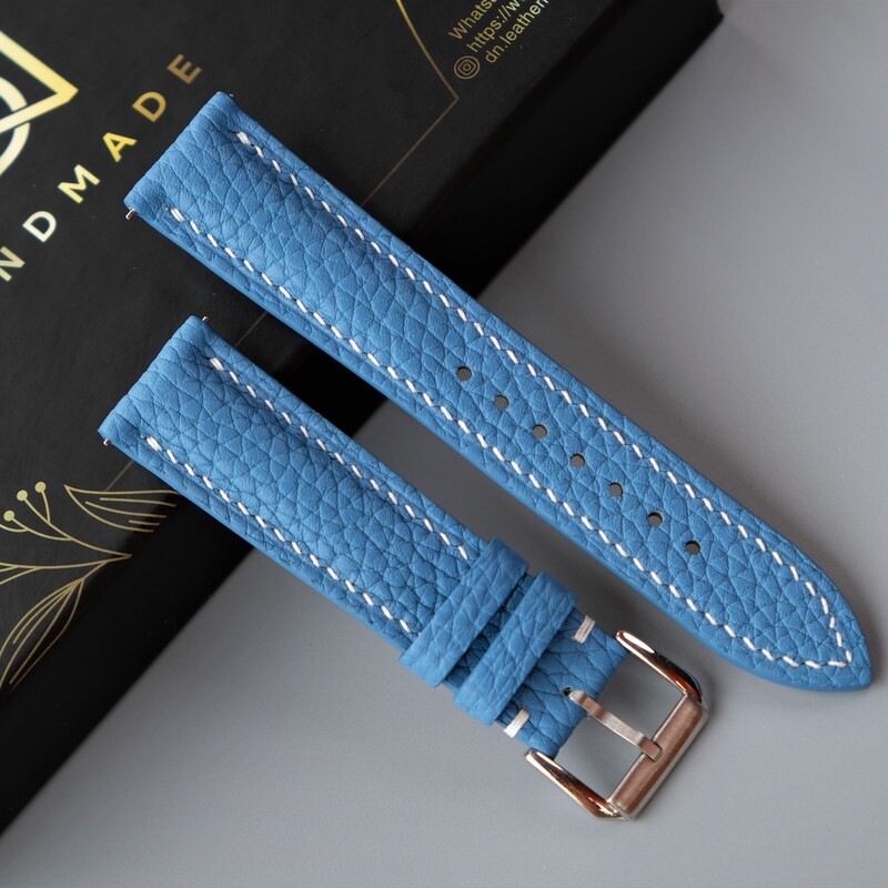 Light Blue Leather - Etsy