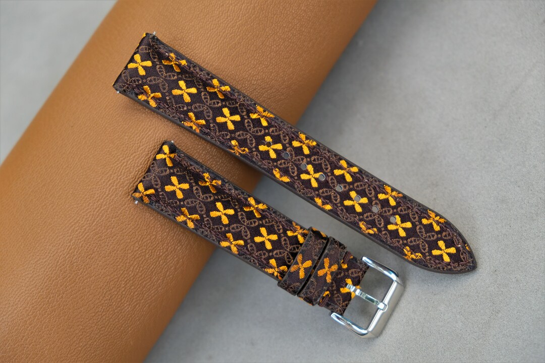 Handmade Fabric Watch Strap: Custom Sizes Available - Etsy