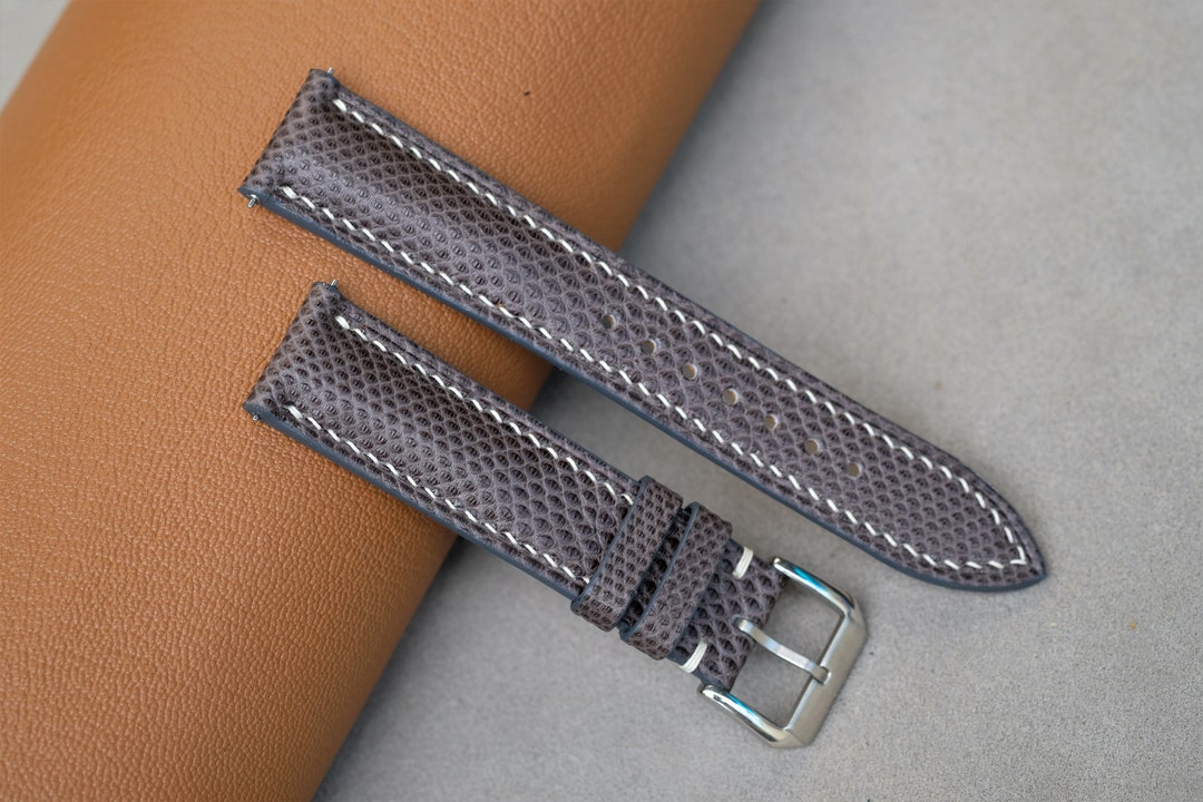 Snakeskin Watch Strap, Custom Watch Strap, Handmade Watch Strap, 26mm ...
