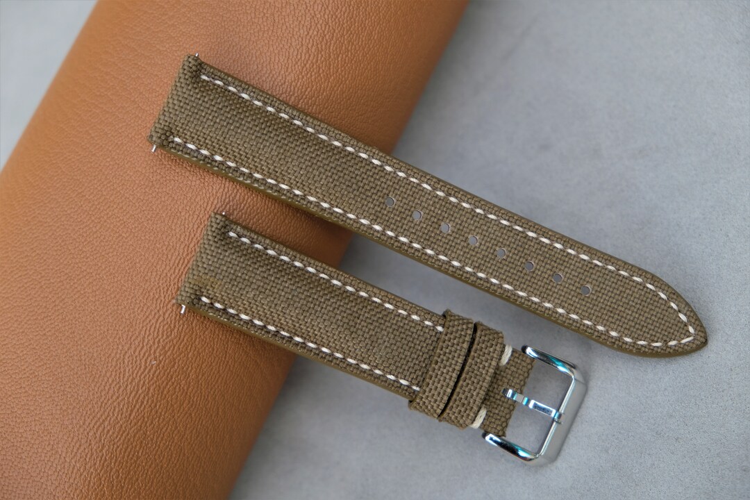 Fabric Watch Strap, Custom Watch Strap, Handmade Watch Strap, Vintage ...
