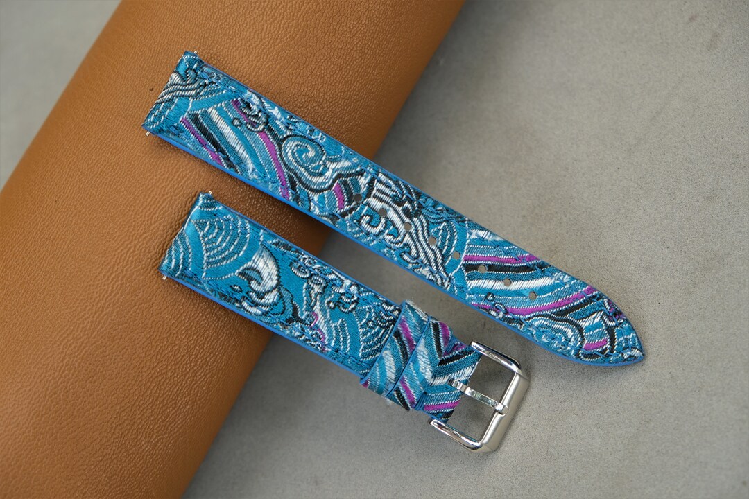 Handmade Fabric Watch Strap: Custom Sizes Available - Etsy