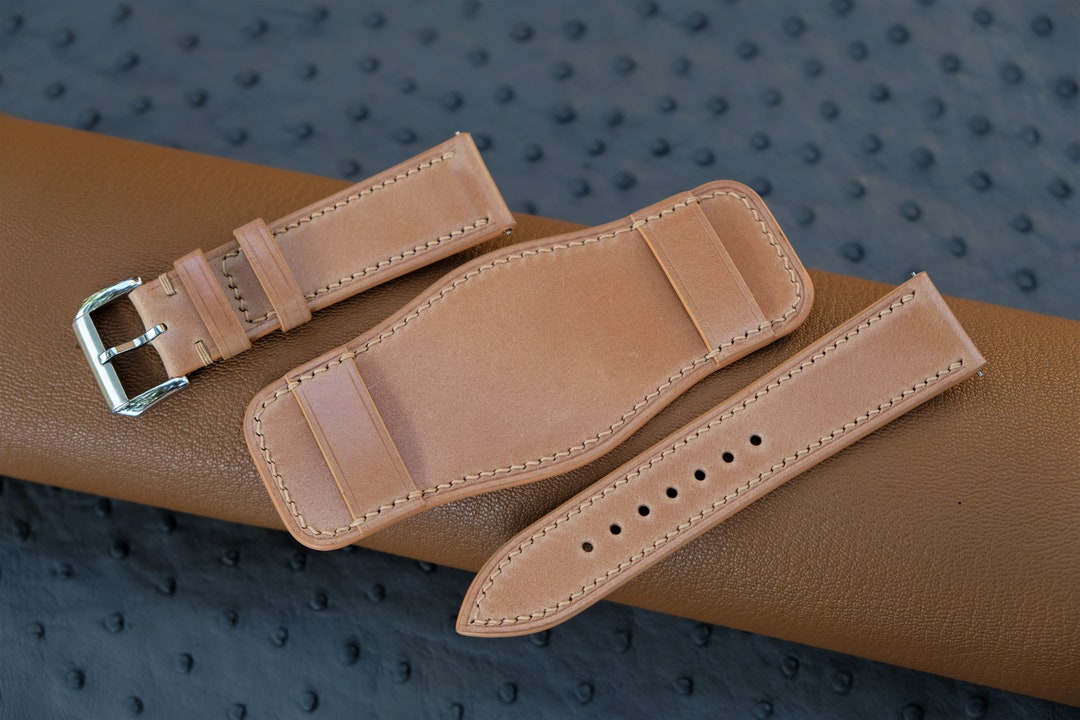 Bund Watch Strap, Shell Cordovan Watch Strap, Naturally Watch Strap ...