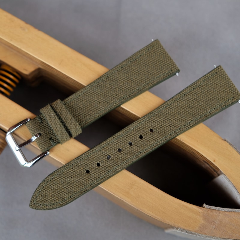 Vintage Cotton Watch Strap - Etsy