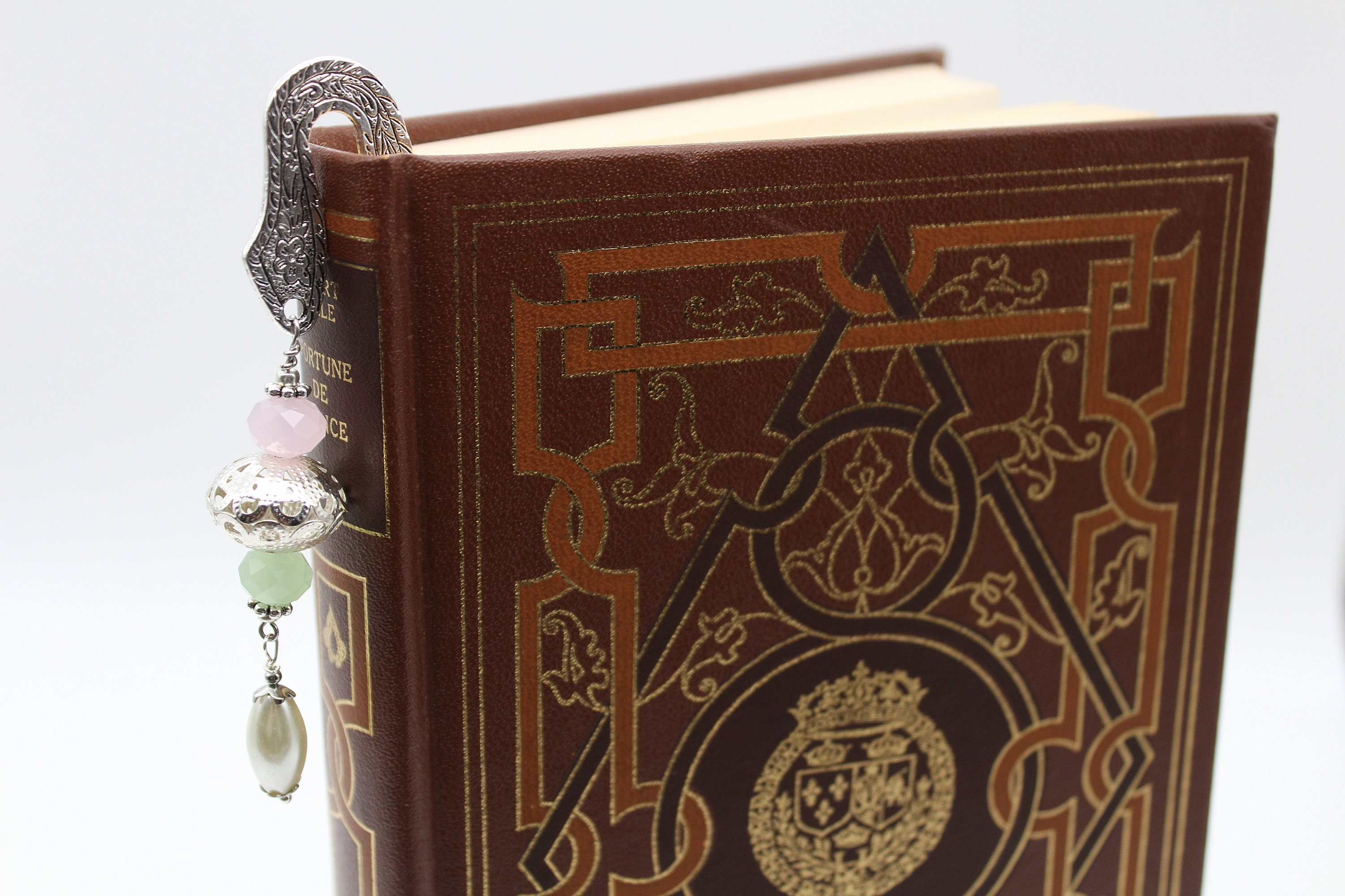 Large Baroque Bookmark, Romantic Bookmark - Etsy UK