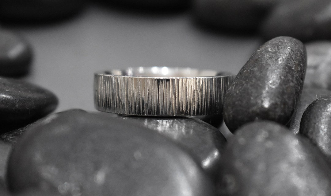 Textured Sterling Silver Ring. Handmade Jewellery by Tundra Jewellers ...