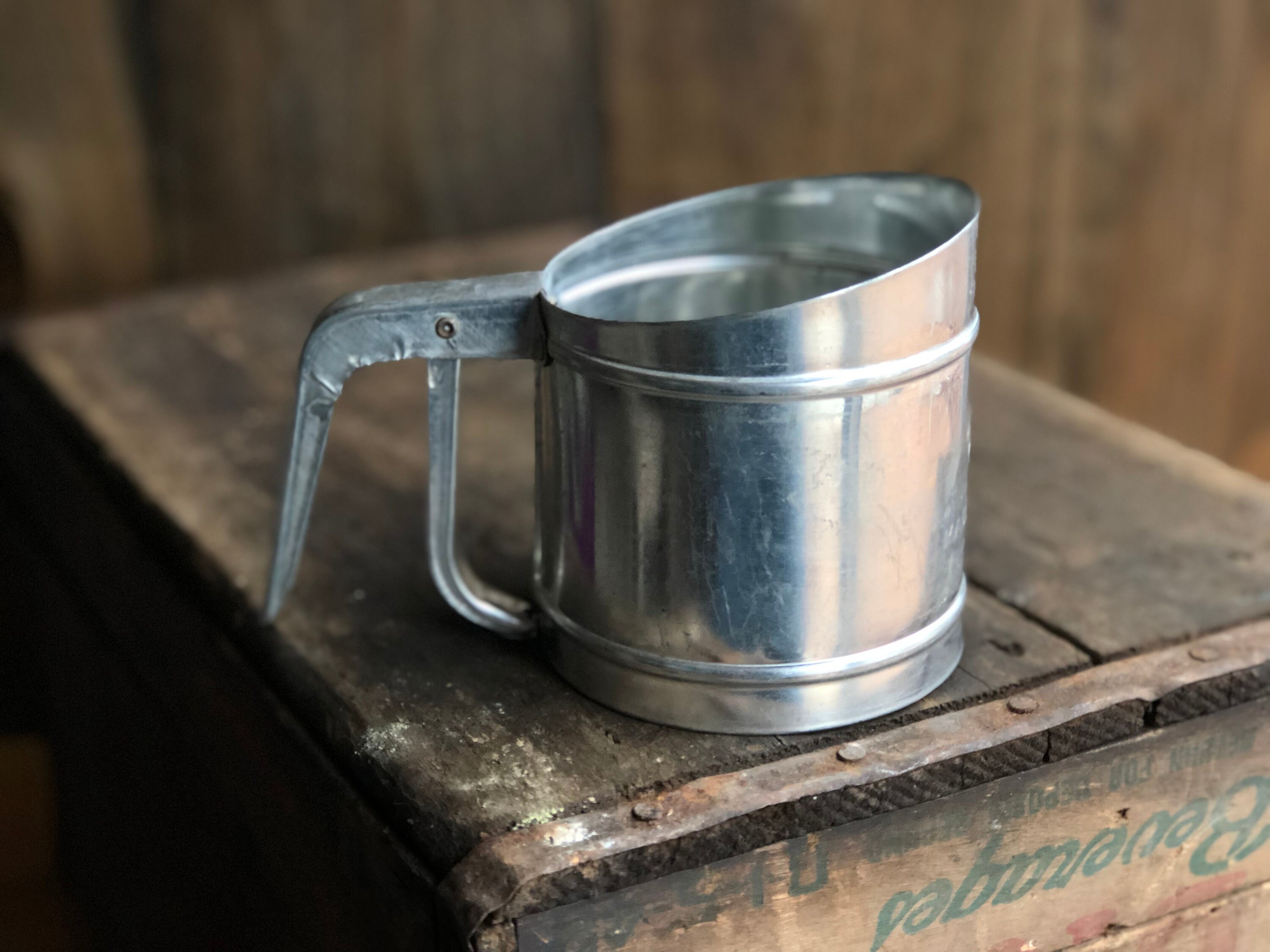 Vintage Small Foley Flour Sifter - Farmhouse Kitchen Decor - Etsy