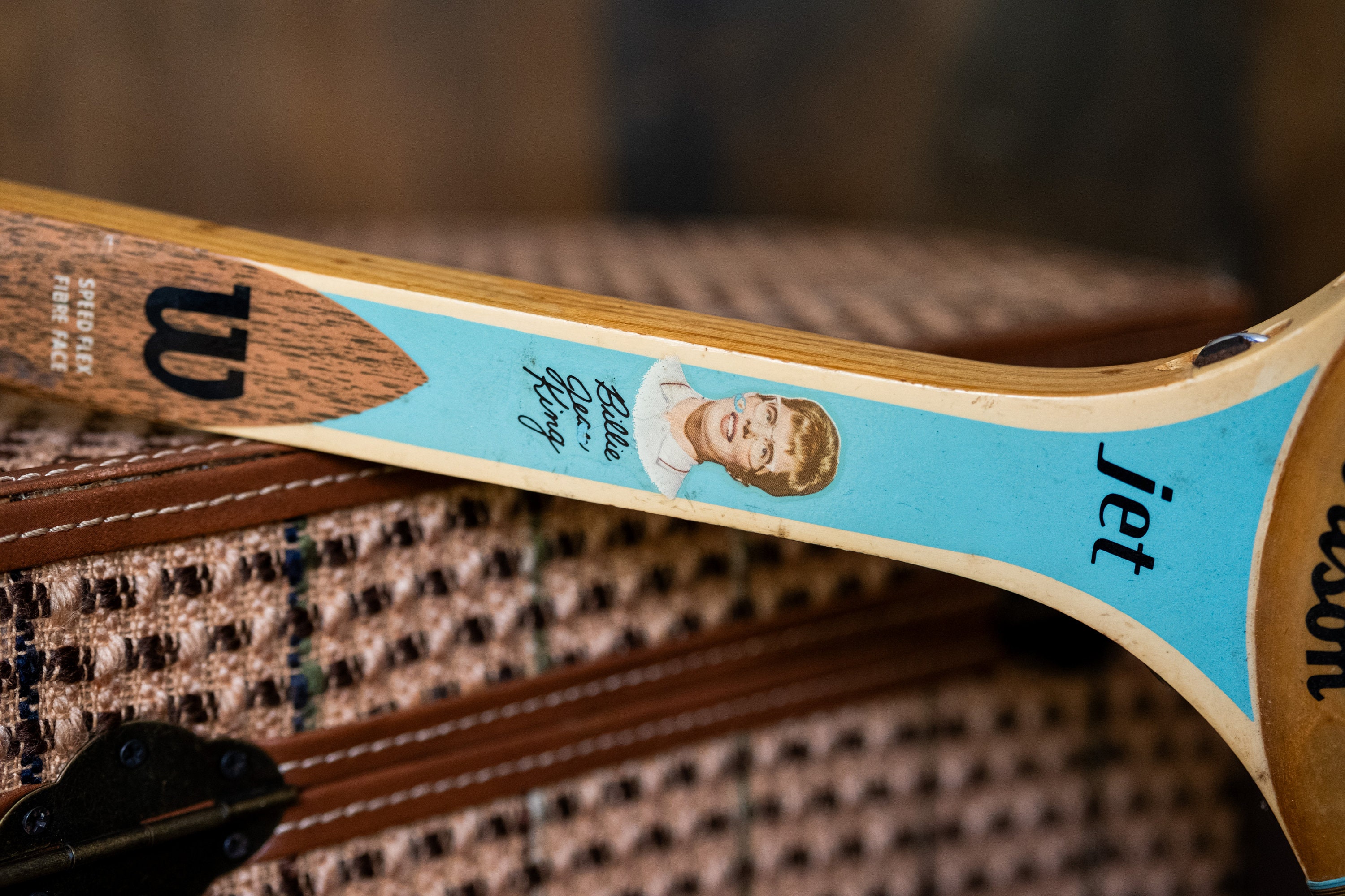 Wilson Tennis Racket Jet Billie Jean King Wilson Speed - Etsy